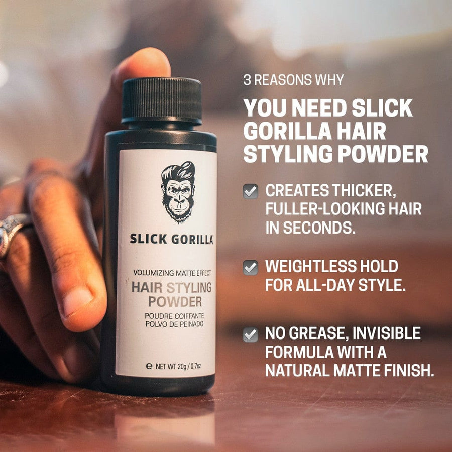 Hair Styling Powder | Texture Powder | Hair Powder | Slick Gorilla