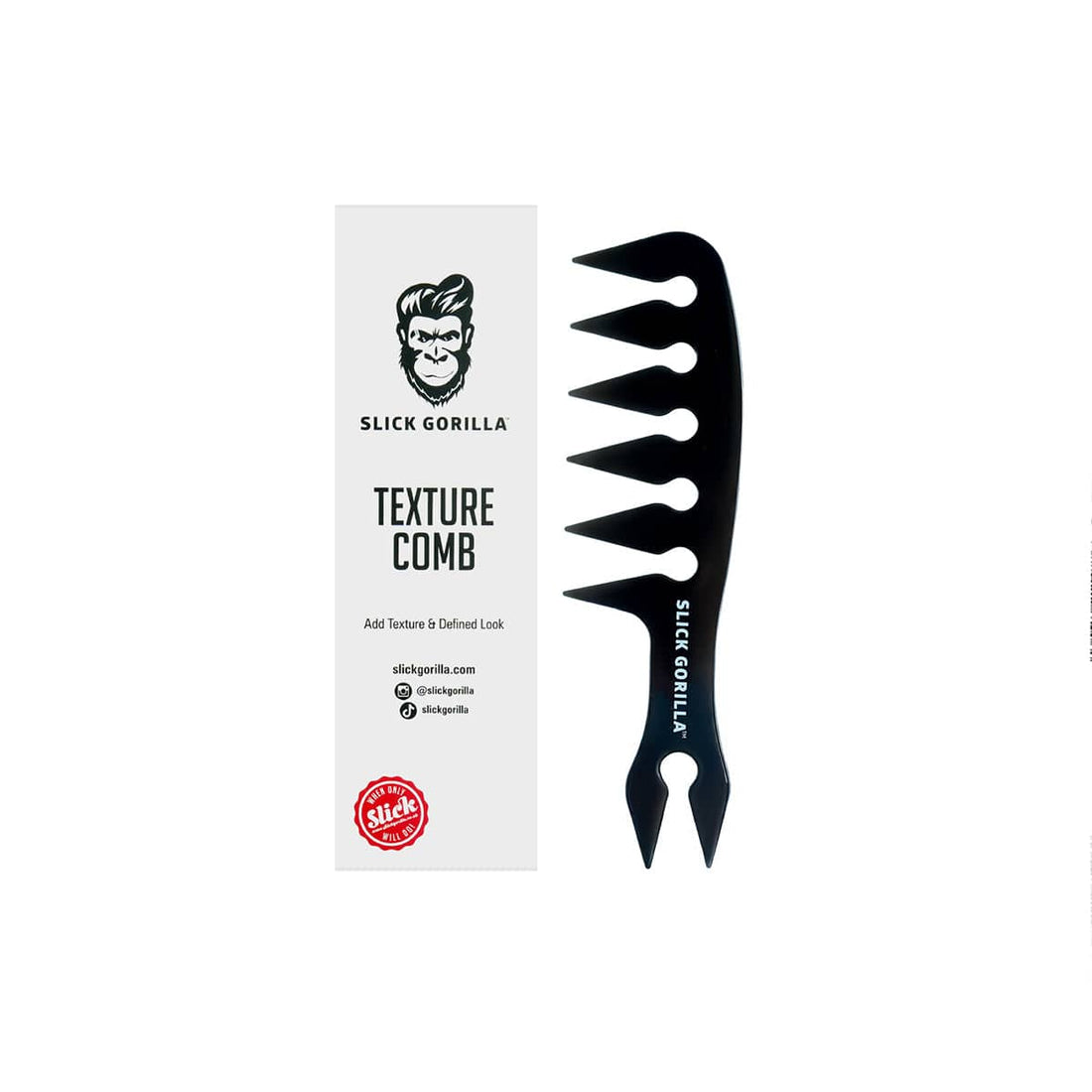 Texture Comb | Mens Texture Comb for Hair | Slick Gorilla