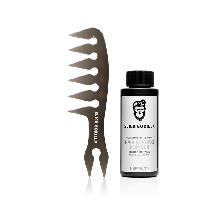 The Comb Set | Hair Powder & Texture Comb Set | Slick Gorilla